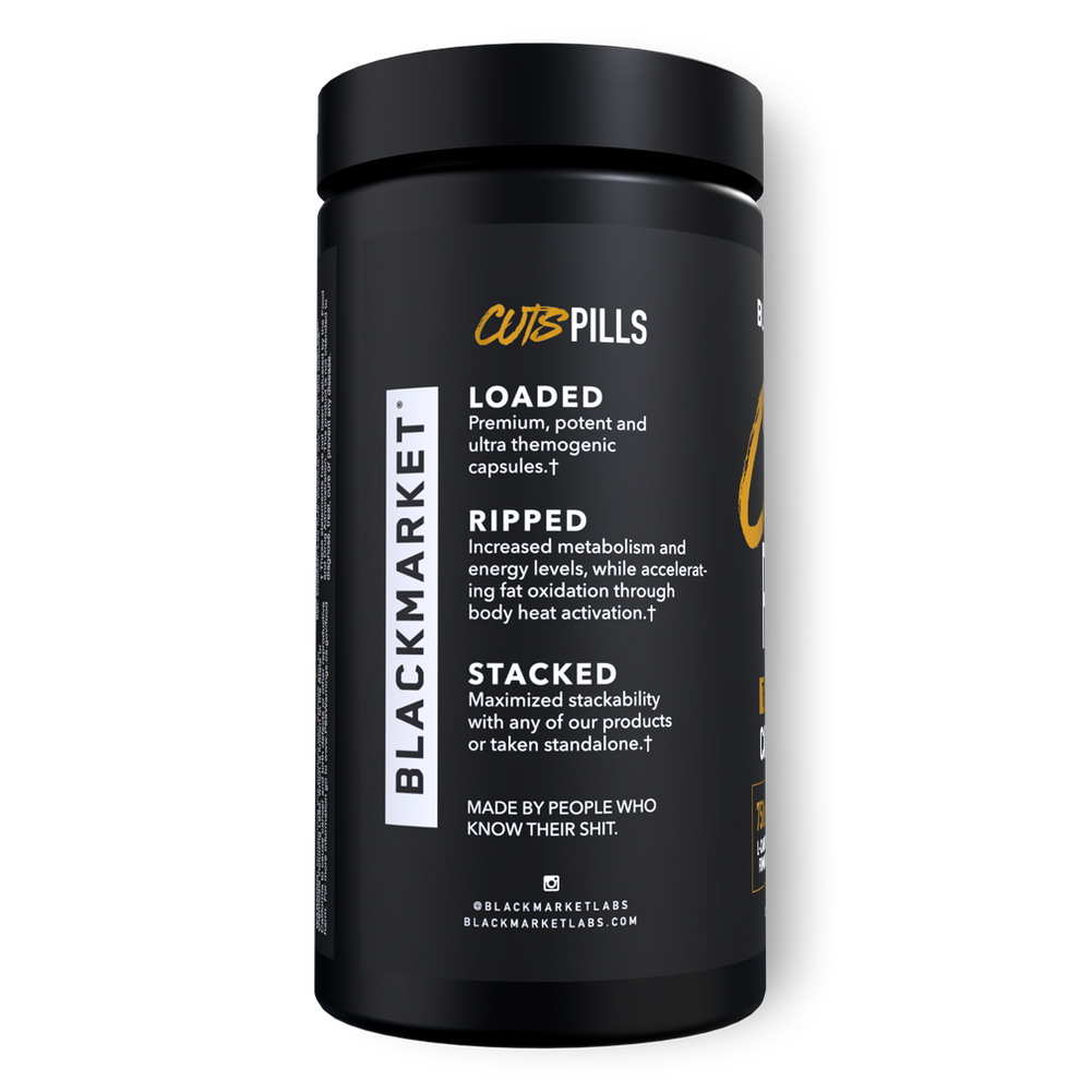 CUTS Thermogenic PILLS | BlackMarketLabs.com